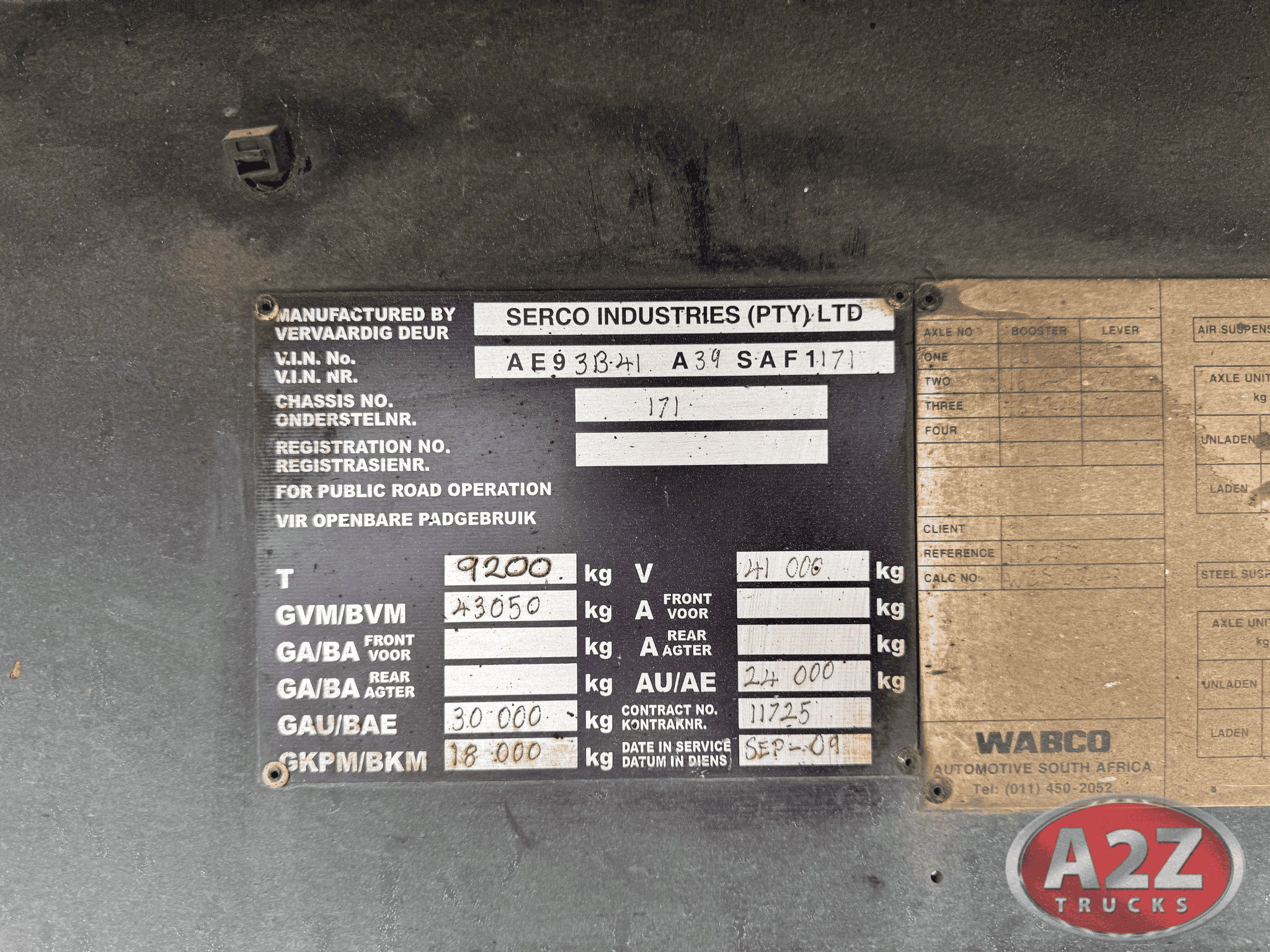 2009 Serco Insulated Box Body | A2Z Trucks